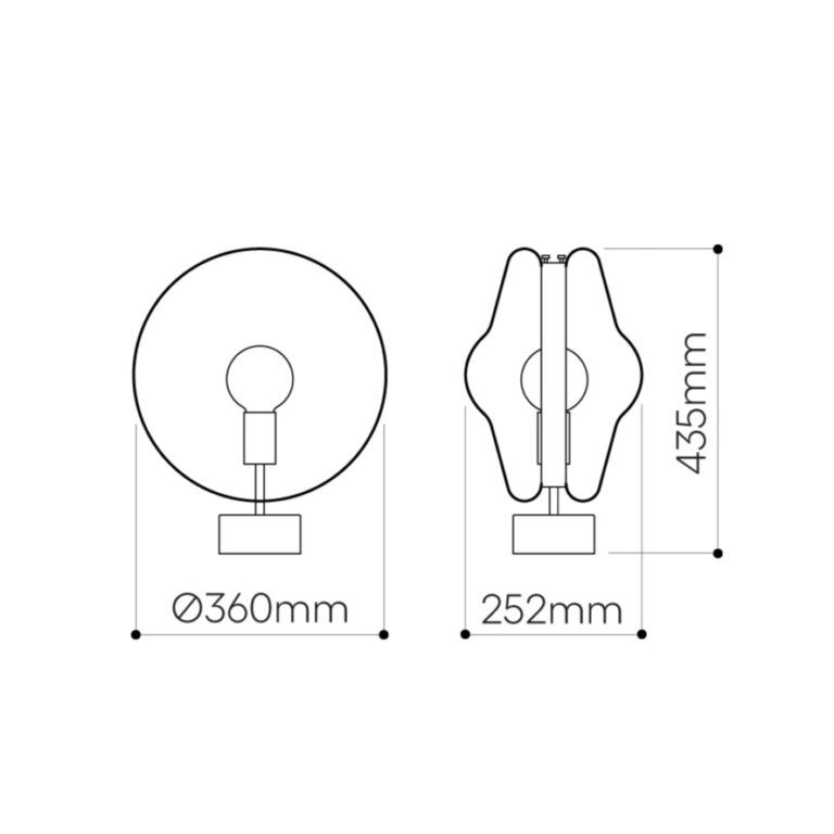 Orbital (Table Lamp) - Zodiac Lighting