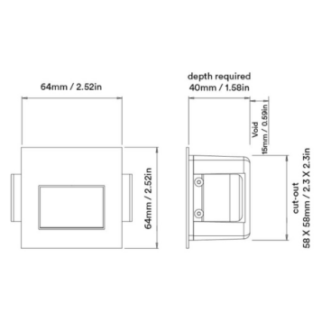 vio square - Zodiac Lighting