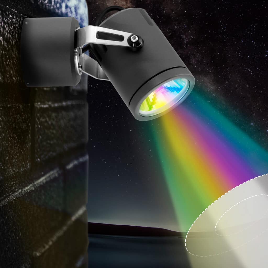 Liquid Beam Ultra 35 Wall Spot – RGBW - Zodiac Lighting