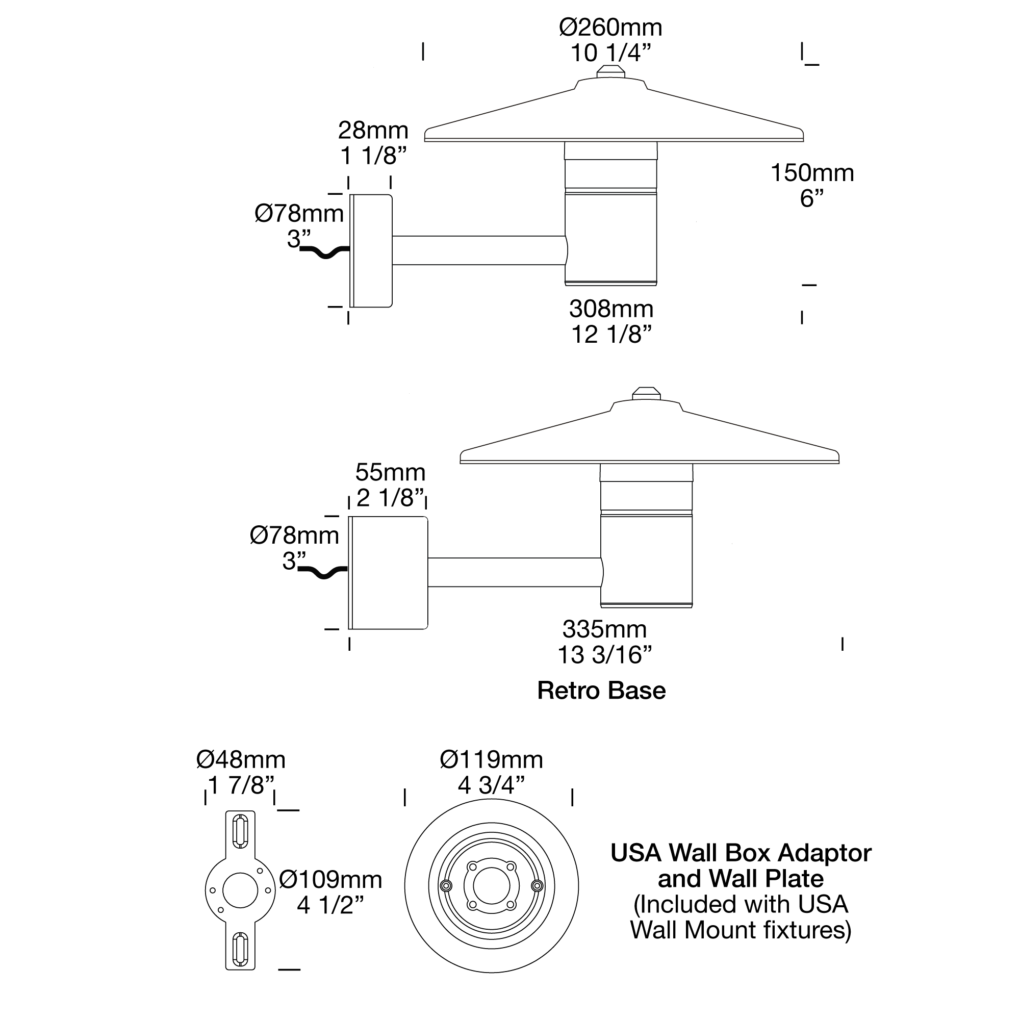 Tier Light Wall Mount - Zodiac Lighting